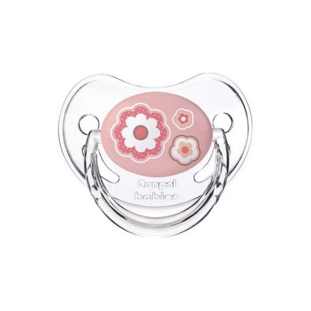 CANPOL ORTHODONTIC BABY SILIKONSKA VARALICA NEWBORN BABY- FLOWERS 0-6M