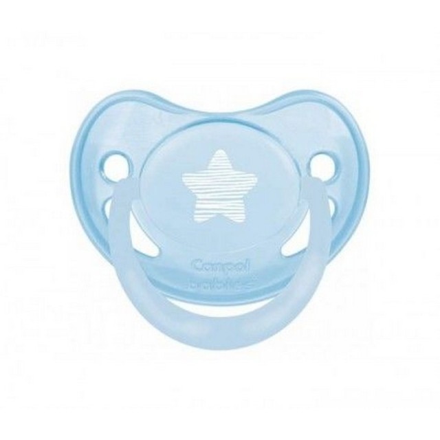 CANPOL VARALICA ORTHODONTIC SILICONE - PASTELOVE (PLAVA) 0-6M