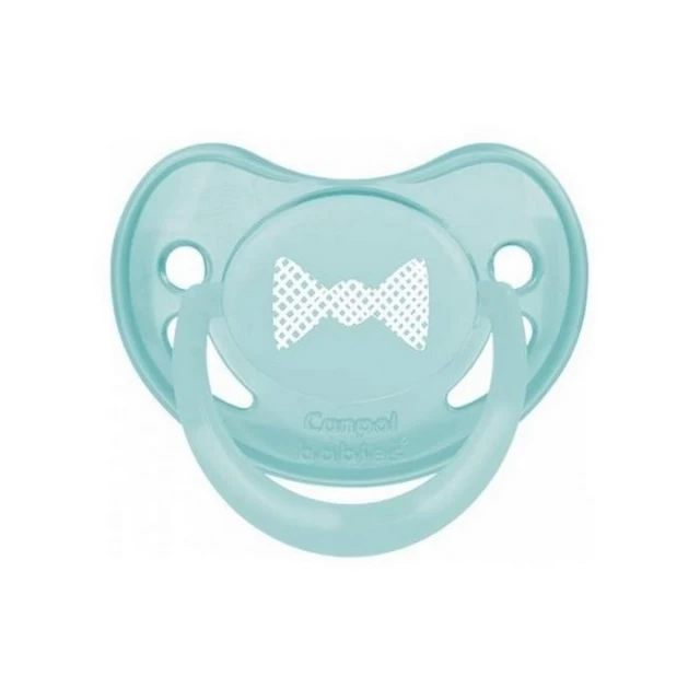 CANPOL VARALICA ORTHODONTIC SILICONE - PASTELOVE (TIRKIZ) 0-6M