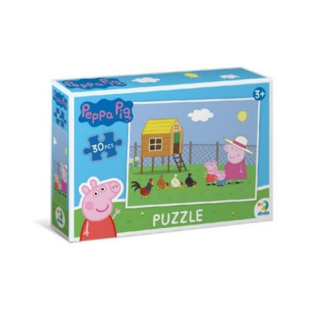 DODO PUZZLE PEPPA PRASE FARMA 30 KOMADA