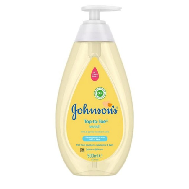 JOHNSON BABY KUPKA TOP TO TOE 2U1 500ML