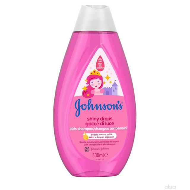 JOHNSON BABY ŠAMPON SHINY DROPS 500ML