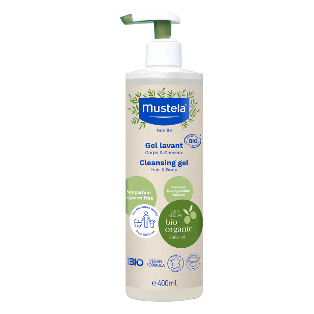 MUSTELA BIOORGANIC GEL ZA KUPANJE 400ML