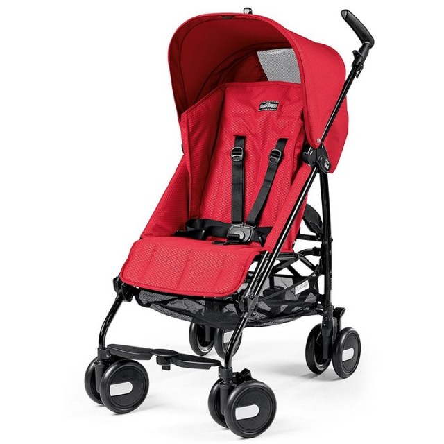 PEG PEREGO KIŠOBRAN KOLICA - PLIKO MINI CLASSICO GEO RED