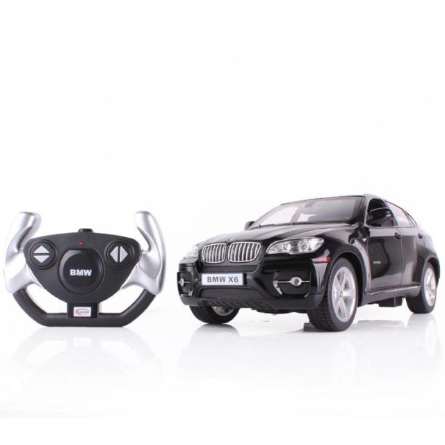 RASTAR RC AUTOMOBIL BMW X6 1:14 CRNI