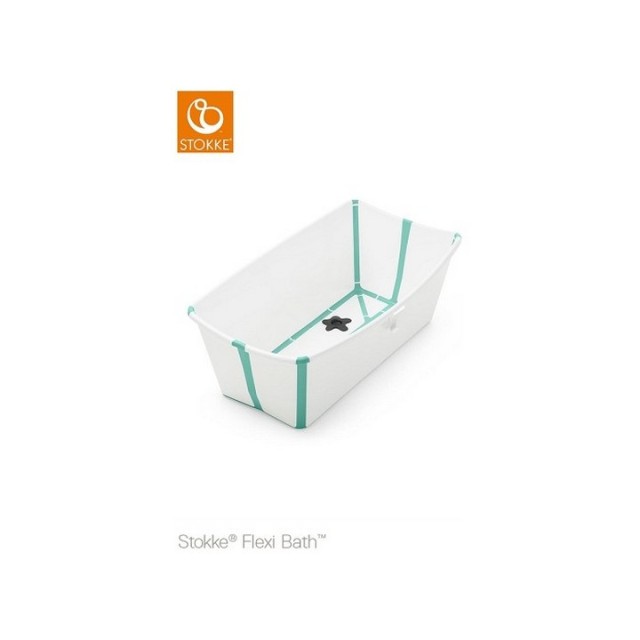 STOKKE FLEXI BATH - WHITE AQUA