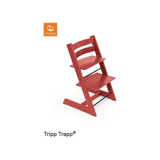 STOKKE STOLICA - HRANILICA TRIPP TRAPP - WARM RED