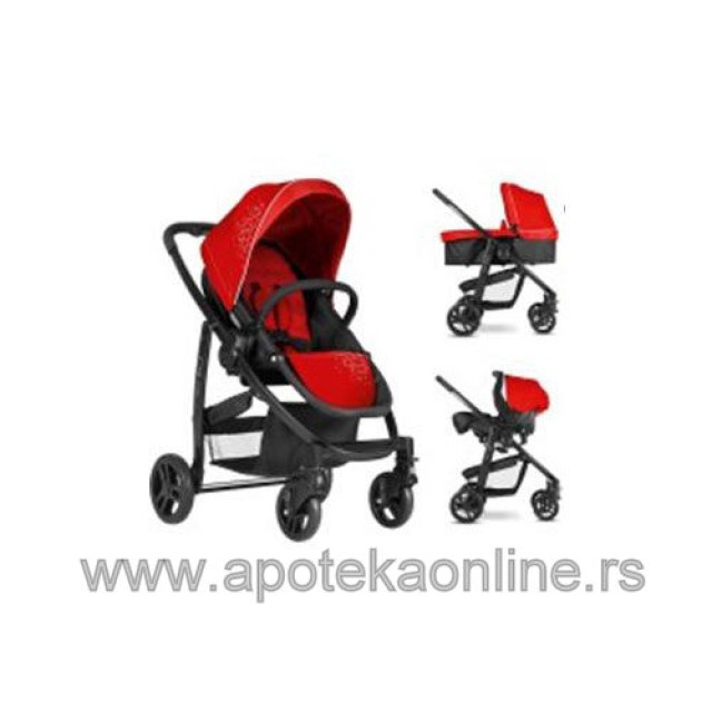 GRACO TRIO SISTEM (KOLICA+NOSILJKA+AUTO SEDIŠTE) EVO CHILLI