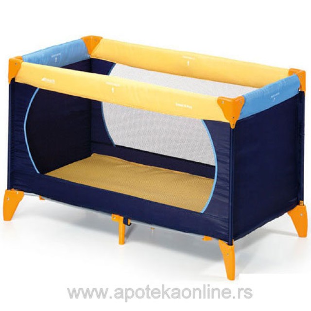 HAUCK PRENOSIVI KREVETAC DREAMN PLAY - YELLOW/ BLUE/ NAVY