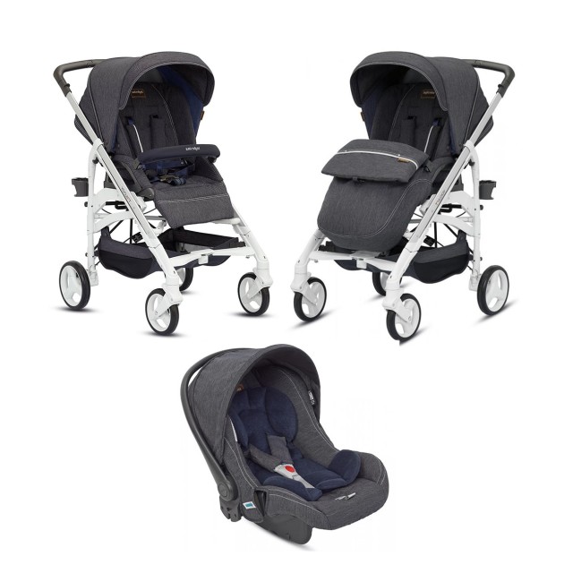 INGLESINA DUO SISTEM Trilogy denim teksas