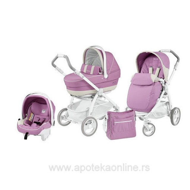 PEG- PEREGO BOOK POP UP COMPLETO & MODULAR PURE GLICINE