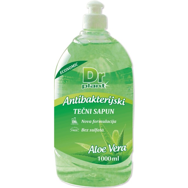 Dr PLANT ANTIBAKTERIJSKI TEČNI SAPUN ALOE VERA 1L