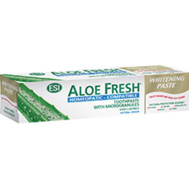 ALOE FRESH WHITENING HOMEOPATHIC COMPATIBLE