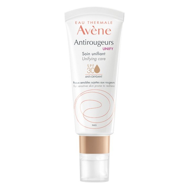 AVENE ANTIROUGEURS UNIFY OBJEDINJENA NEGA SPF 30 40ML - Preparat za umirivanje i smanjenje crvenila na koži