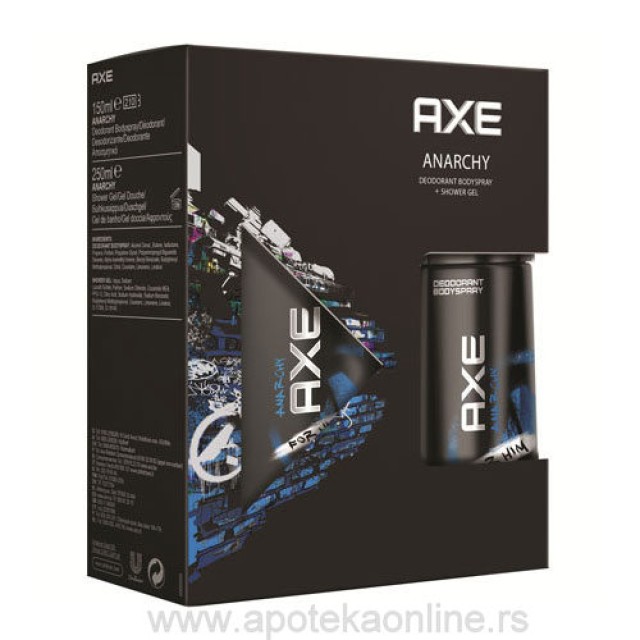 AXE SET DARK ANARCHY DUSH+DEO