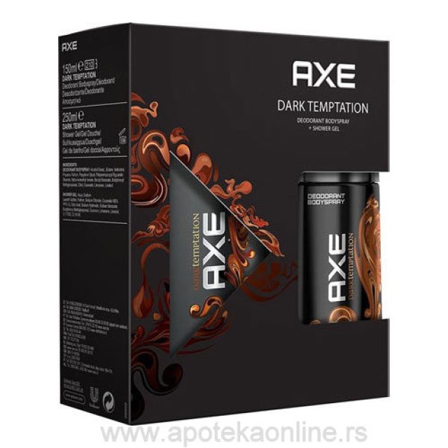 AXE SET DARK TEMPTATION DUSH+DEO