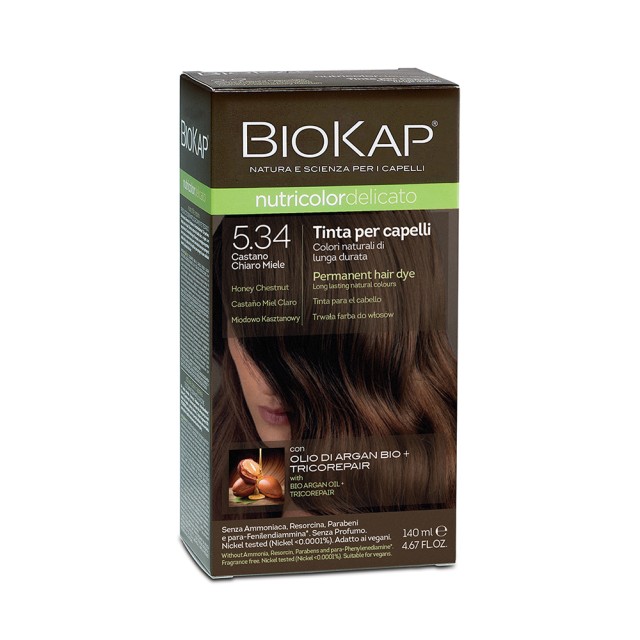 BIOKAP DELICATO 5.34 C. CHIARO MIELE / HONEY CHESTNUT (BROWN)