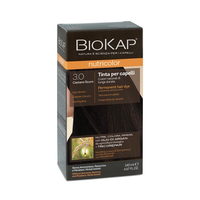 BIOKAP NUTRICOLOR 3.0 CASTANO SCURO / DARK BROWN