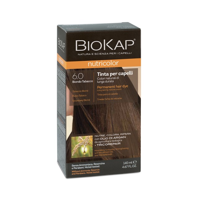 BIOKAP NUTRICOLOR 6.0 B.TABACCO / TOBACCO BLOND