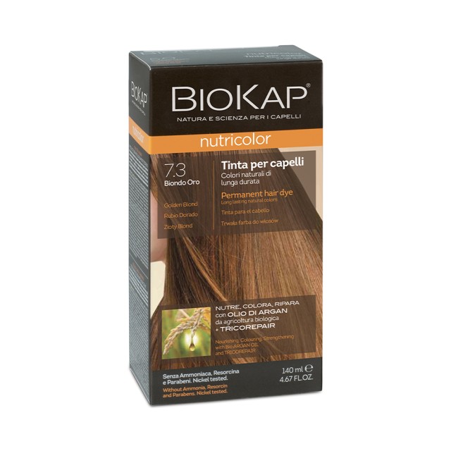 BIOKAP NUTRICOLOR 7.3 BIONDO ORO / GOLDEN BLOND