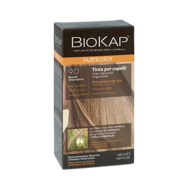 BIOKAP NUTRICOLOR 9.0 B.CHIARISS / EXTRA LIGHT BLOND