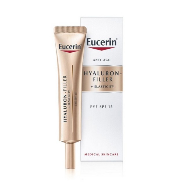 EUCERIN HYALURON-FILLER PLUS ELASTICITY KREMA ZA PODRUČJE OKO OČIJU