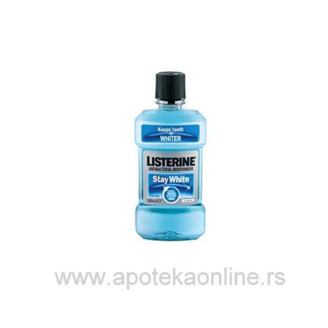 LISTERINE STAY WHITE 250 i 500ml