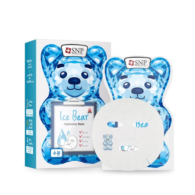 MASKA SA HIJALURONSKOM KISELINOM (SNP ICE BEAR HYALURONIC MASK) 33ML