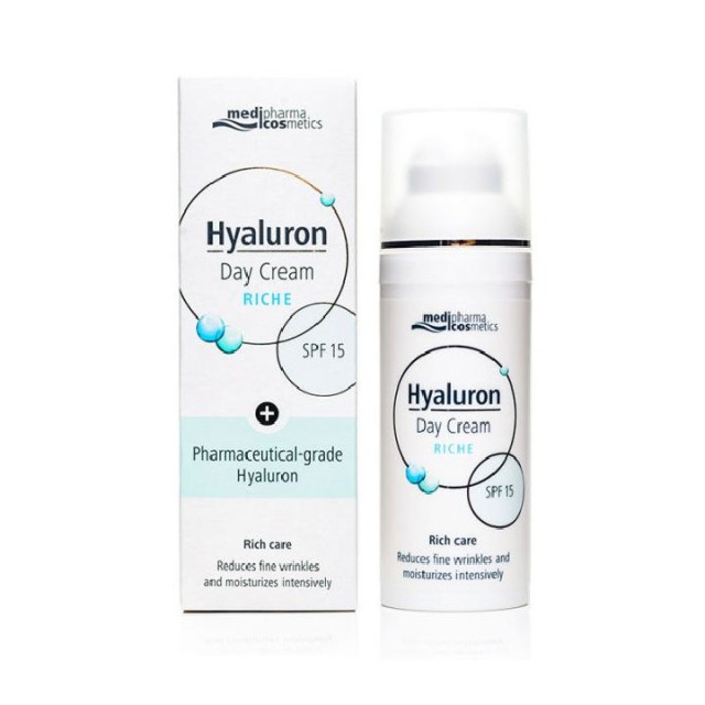 MEDIPHARMA HYALURON RICH - BOGATA DNEVNA KREMA SPF15 50ML