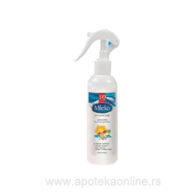 MLEKO ZA SUNČANJE SPF50 200ml