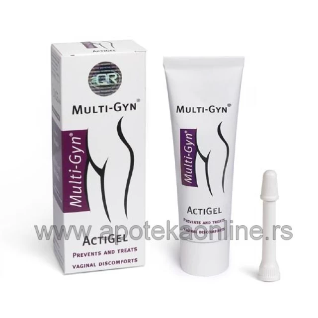 MULTI-GYN ACTIGEL (50ml) – Trenutno Olakšanje za Bakterijsku Vaginozu i Neprijatan Miris