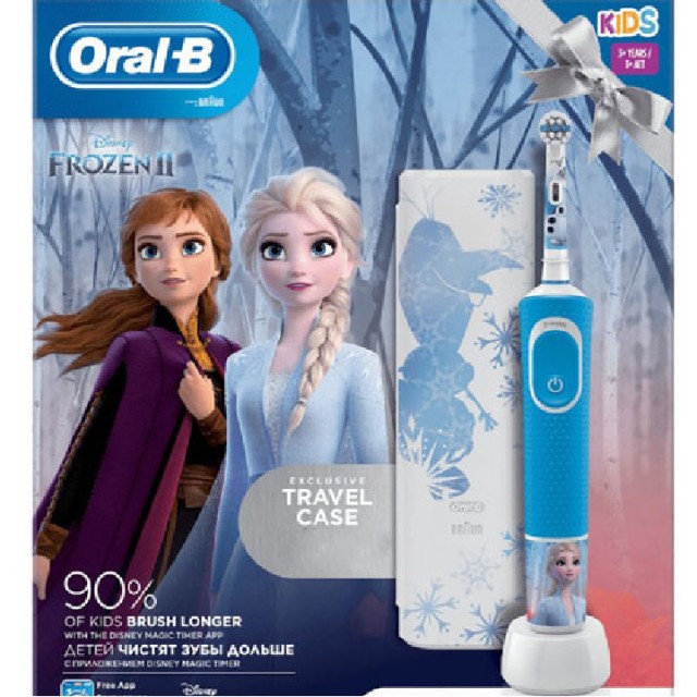 ORAL B ELEKTRIČNA ČETKICA FROZEN PLUS PUTNA TORBA