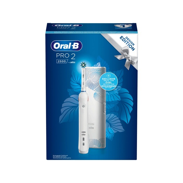 ORAL B PRO2 2500 ELEKTRIČNA ČETKICA ZA ZUBE PLUS PUTNA TORBICA