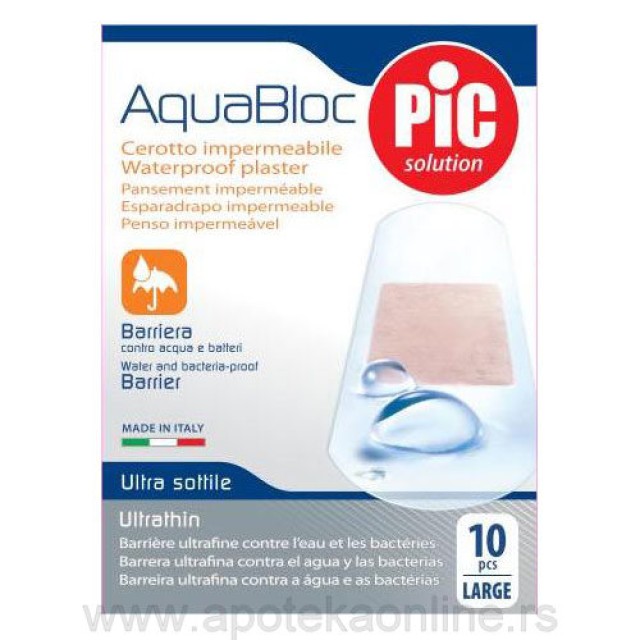 PIC AQUABLOC LARGE FLASTERI 10 KOMADA