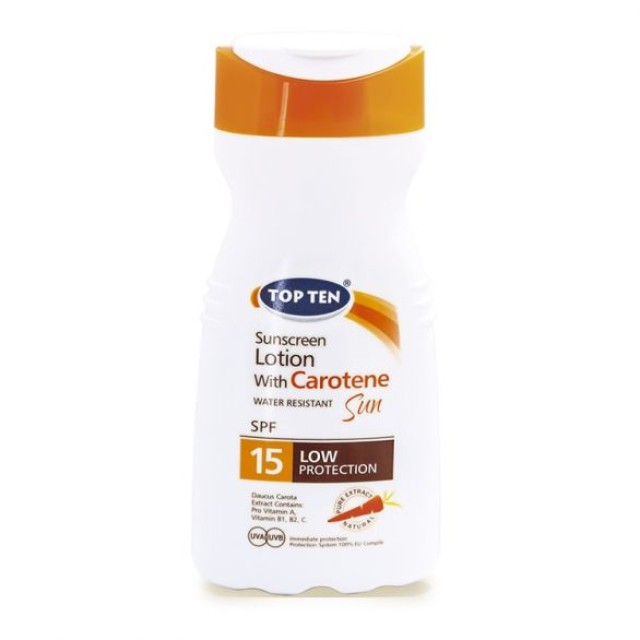 TOP TEN CAROTENE LOSION ZA SUNČANJE SPF 15