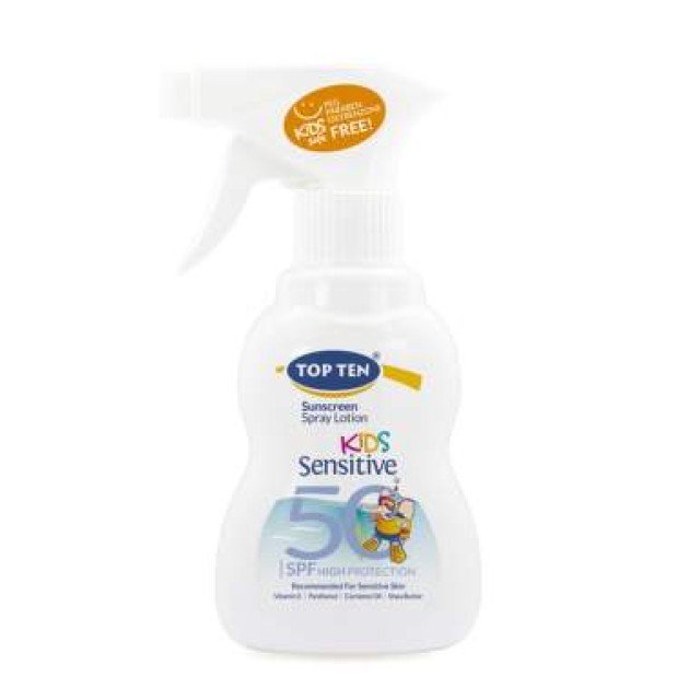 TOP TEN KIDS SENSITIVE SPREJ SPF 50