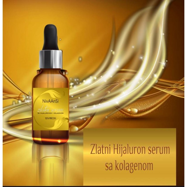 ZLATNI HIJALURON SERUM