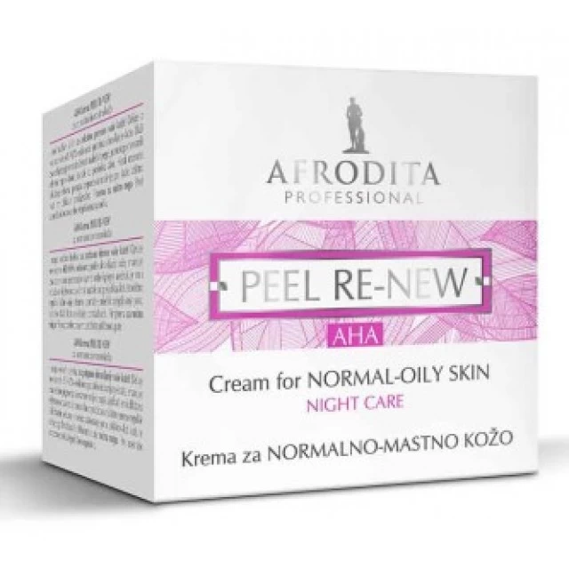 AFRODITA PEEL RE-NEW KREMA ZA NORMALNU I MASNU KOŽU