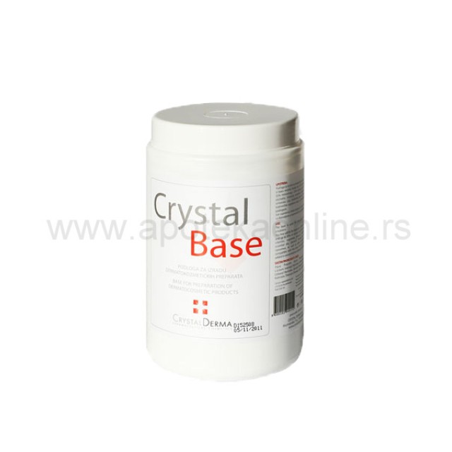 CRYSTAL BASE - PODLOGA ZA IZRADU DERMATOKOZMETIČKIH PREPARATA