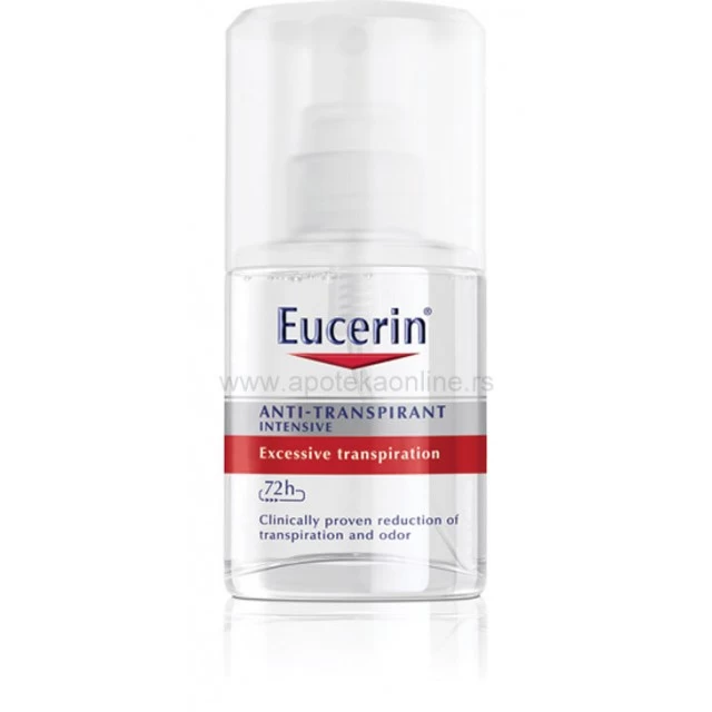 EUCERIN INTENZIVNI SPREJ PROTIV JAKOG I PREKOMERNOG ZNOJENJA