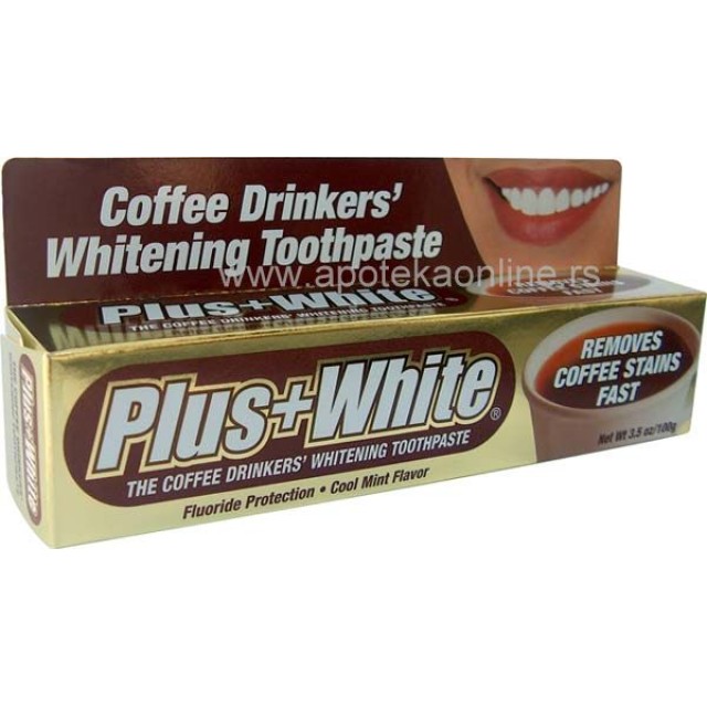 PLUS WHITE XTRA WHITENING PASTA ZA LJUBITELJE KAFE