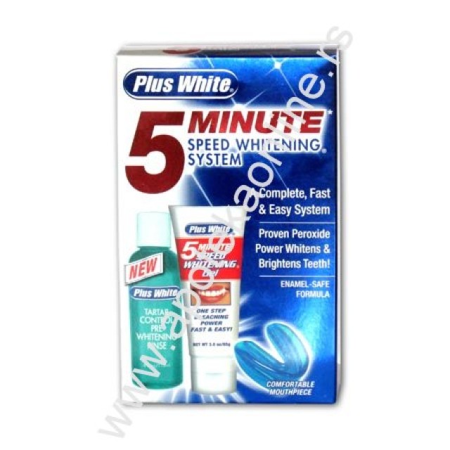 PLUS WHITE: 5 MINUTE SPEED WHITENING