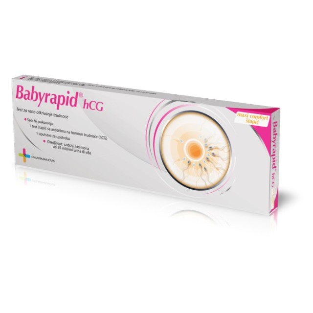 BABYRAPID HCG MAXI COMFORT ŠTAPIĆ