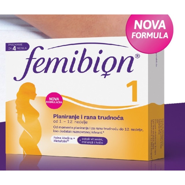 FEMIBION 1 TABLETE