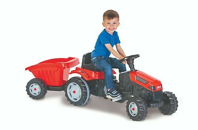 Traktor za decu Pilsan sa prikolicom – crveni, 9449