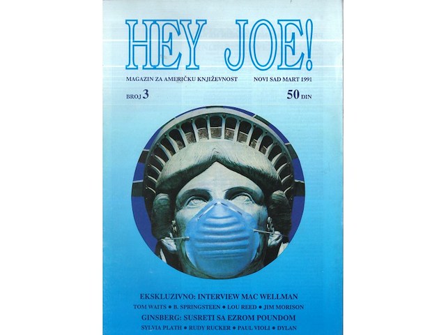 HEY JOE br. 3 1991 / VOJISLAV DESPOTOV, neoavangarda