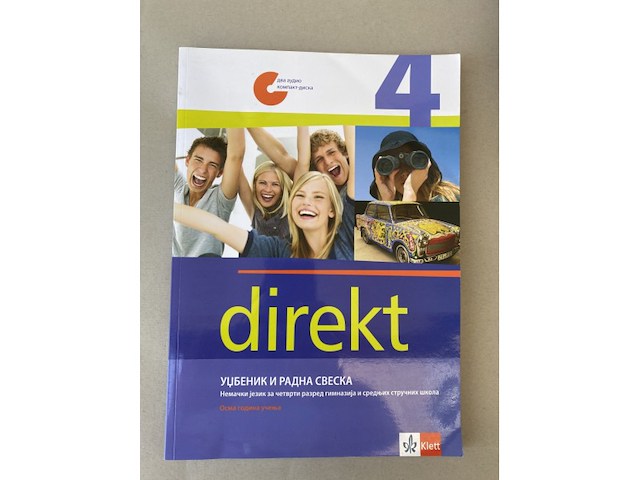 Nemački jezik Direkt 4 za 2 raz.gimnazije - Klett -Novo