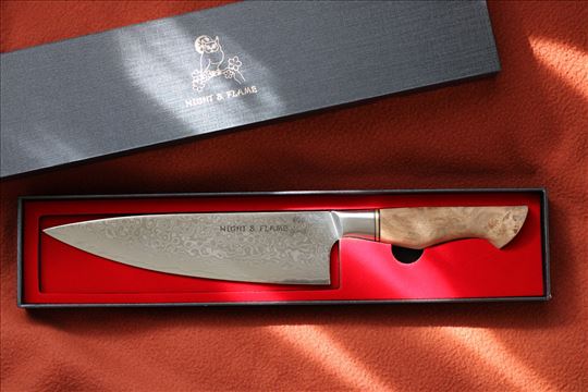 Damascus chef nož 21 cm