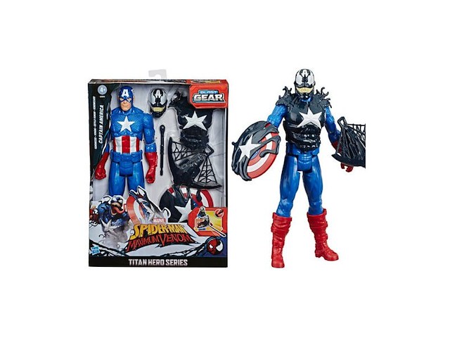 Marvel Venomized Captain America 30 cm Habro