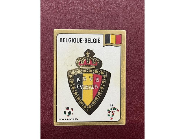 Panini (Dečije novine) Italia 90- grb Belgije